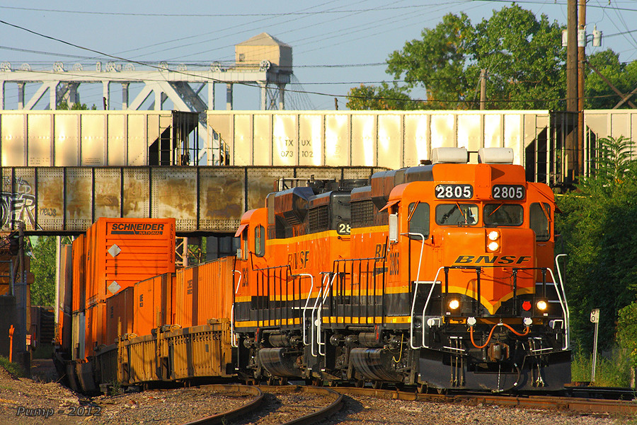 Westbound BNSF Transfer Train